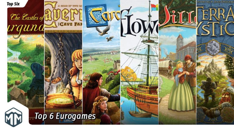 Top 6 Eurogames – Meeple Mountain