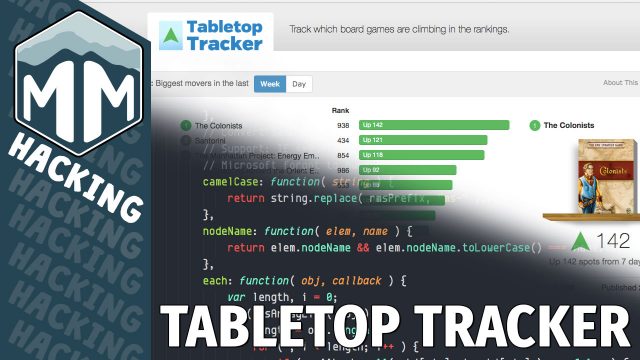 Tabletop Tracker - Track the hottest board game rankings — Meeple Mountain