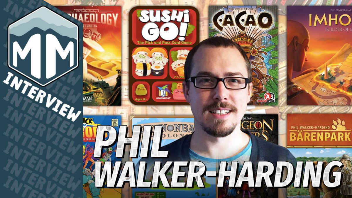 Interview with Phil Walker-Harding - Designer of Sushi-Go and Imhotep ...