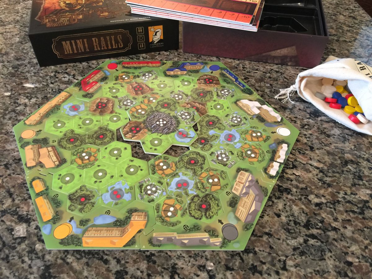 Mini Rails Game Review – Meeple Mountain