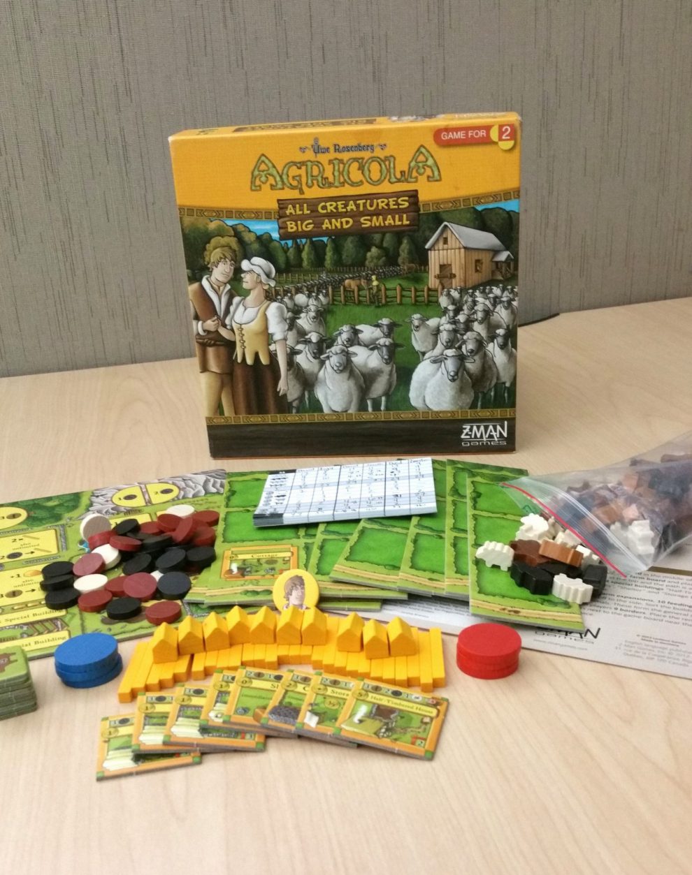 Ave Uwe: Agricola: All Creatures Big and Small Game Review – Meeple Mountain