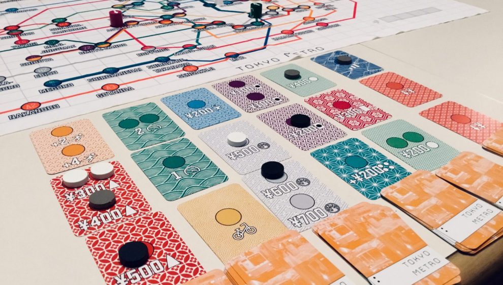 Tokyo Metro Game Review – Meeple Mountain