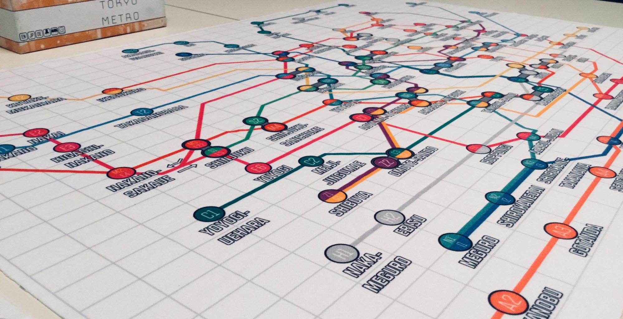 Tokyo Metro Game Review – Meeple Mountain