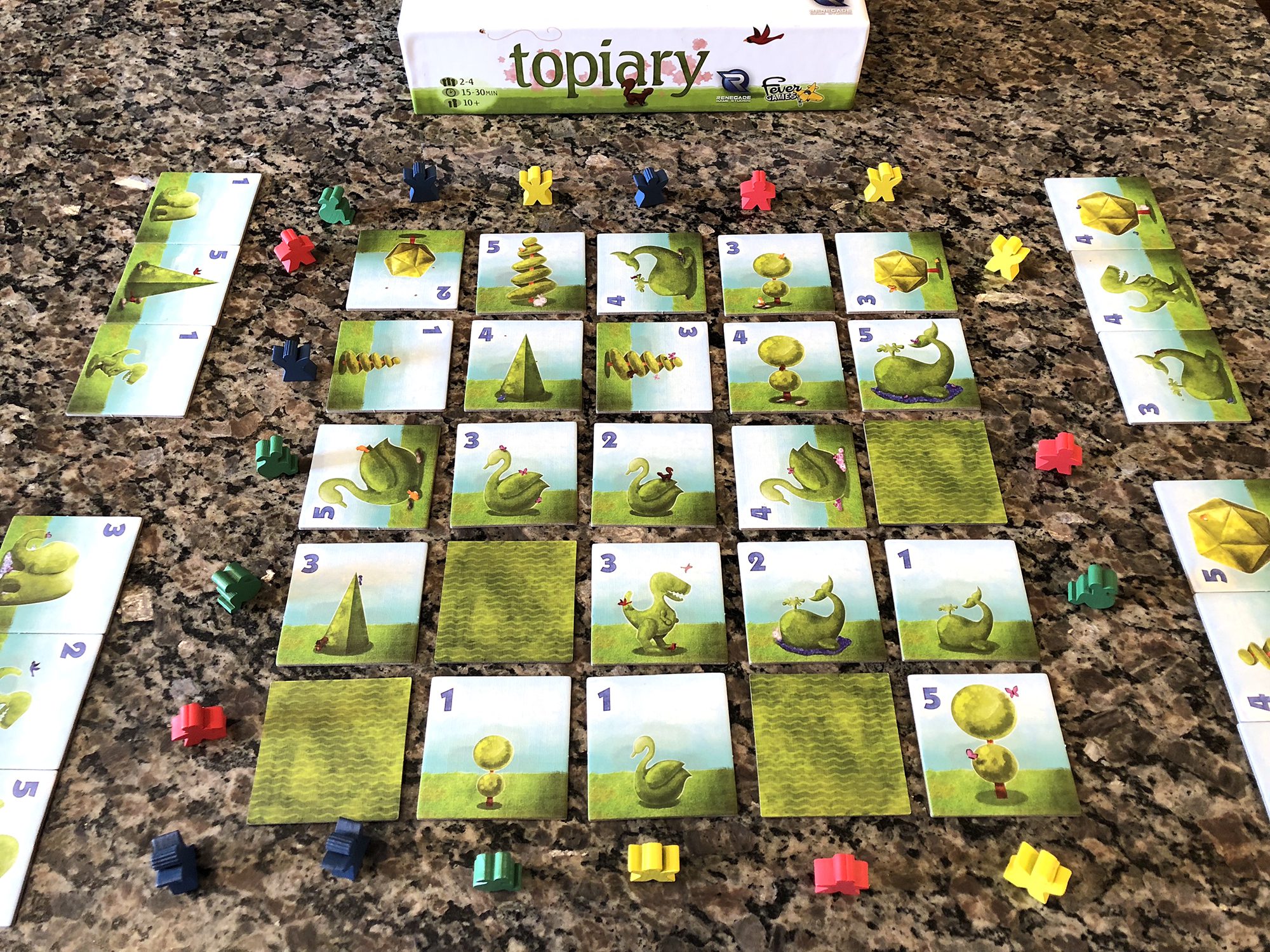 Topiary Game Review – Meeple Mountain