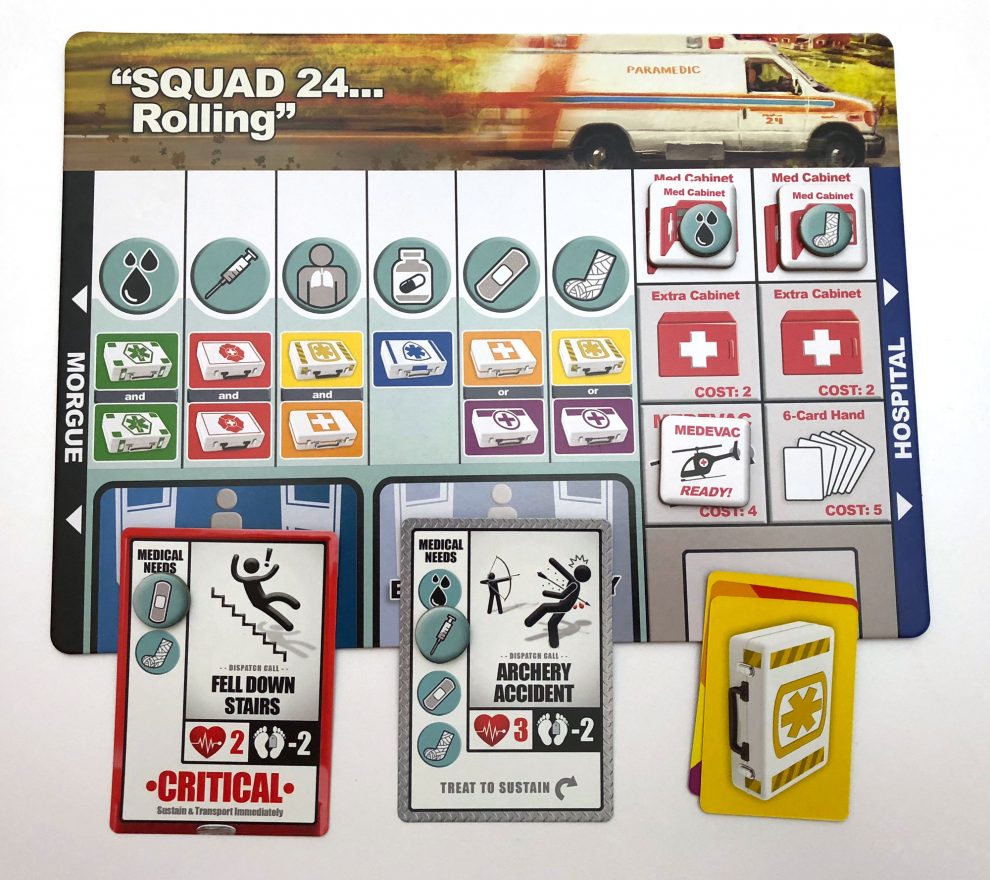 Paramedics: Clear! Game Review – Meeple Mountain