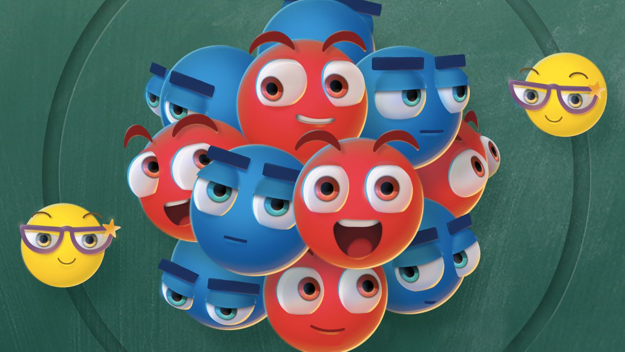 Subatomic: An Atom Building Game Review – Meeple Mountain