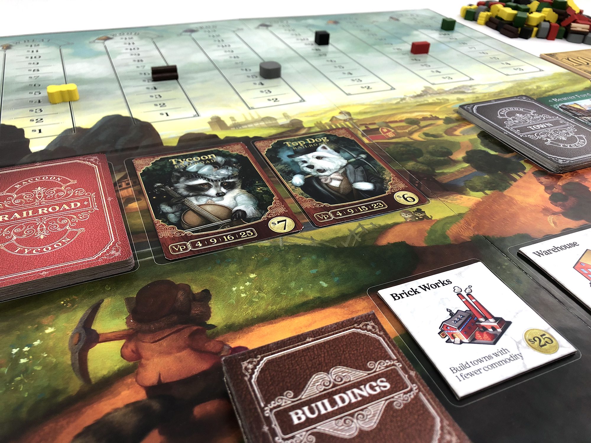 Raccoon Tycoon Game Review – Meeple Mountain