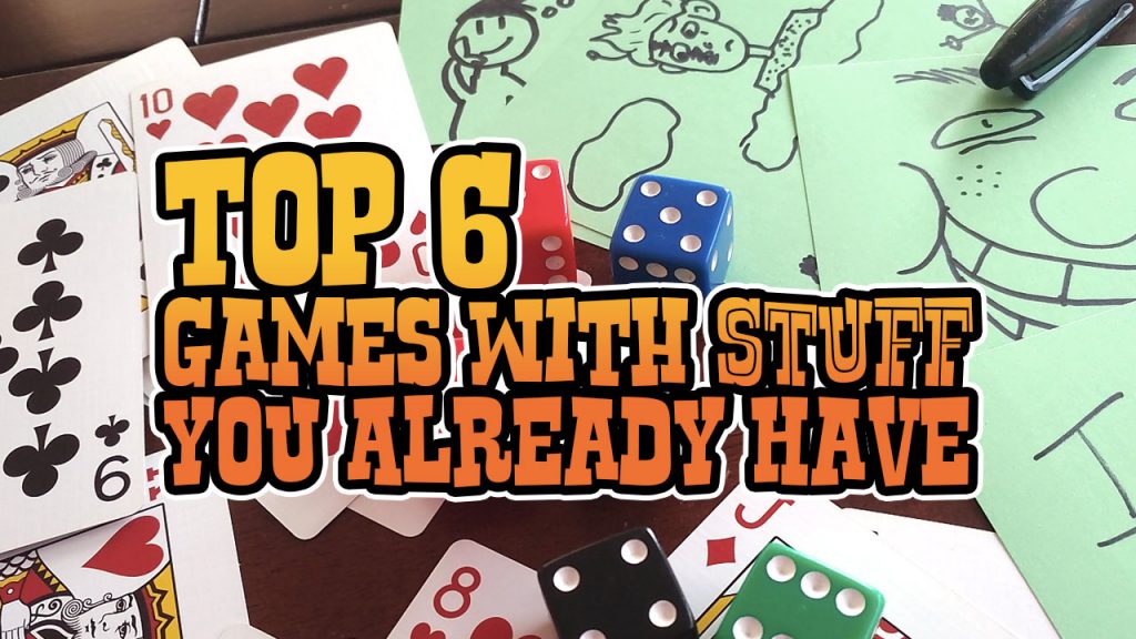 Top 6 Games With Stuff You Already Have – Meeple Mountain