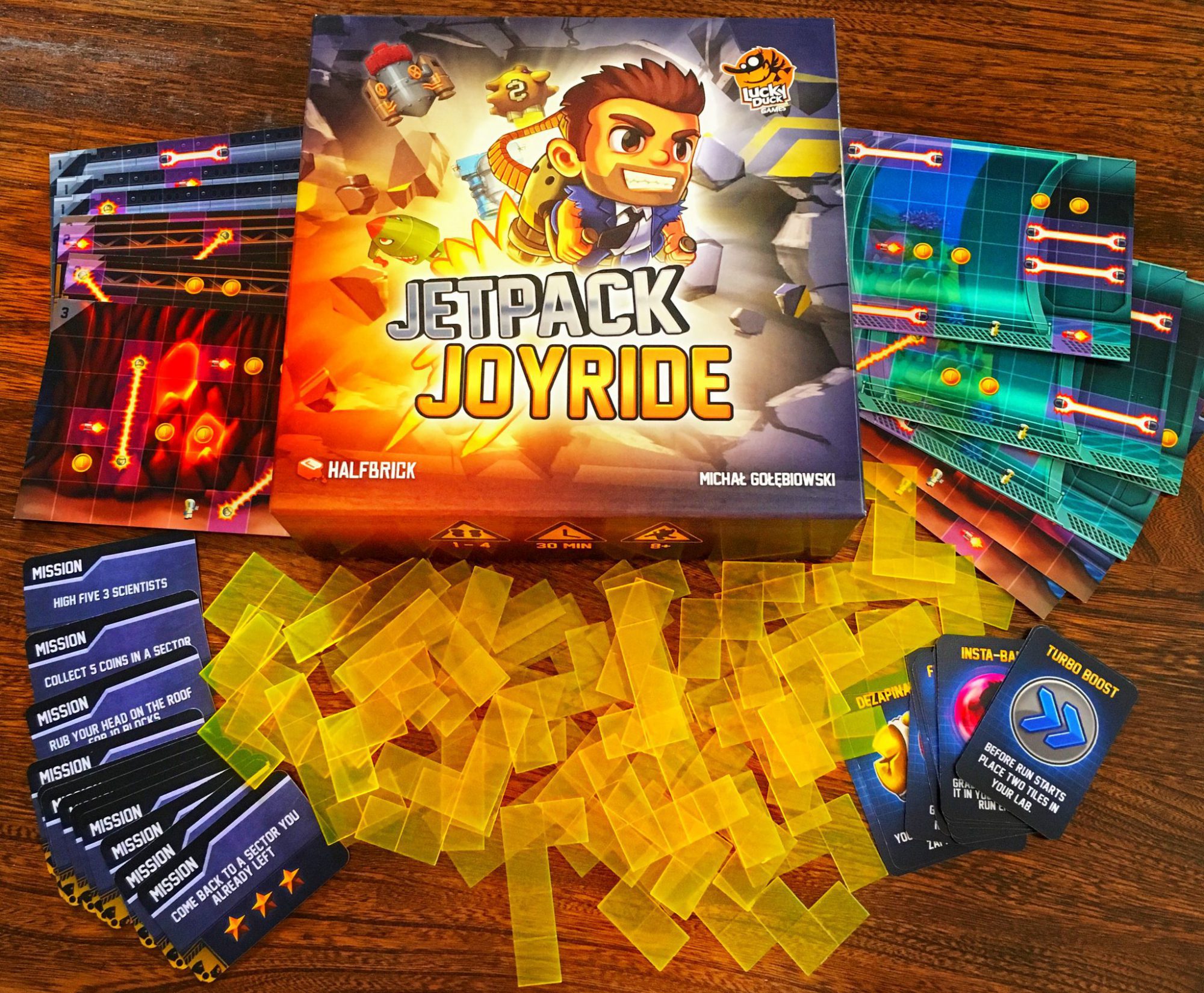 Jetpack Joyride Game Review – Meeple Mountain