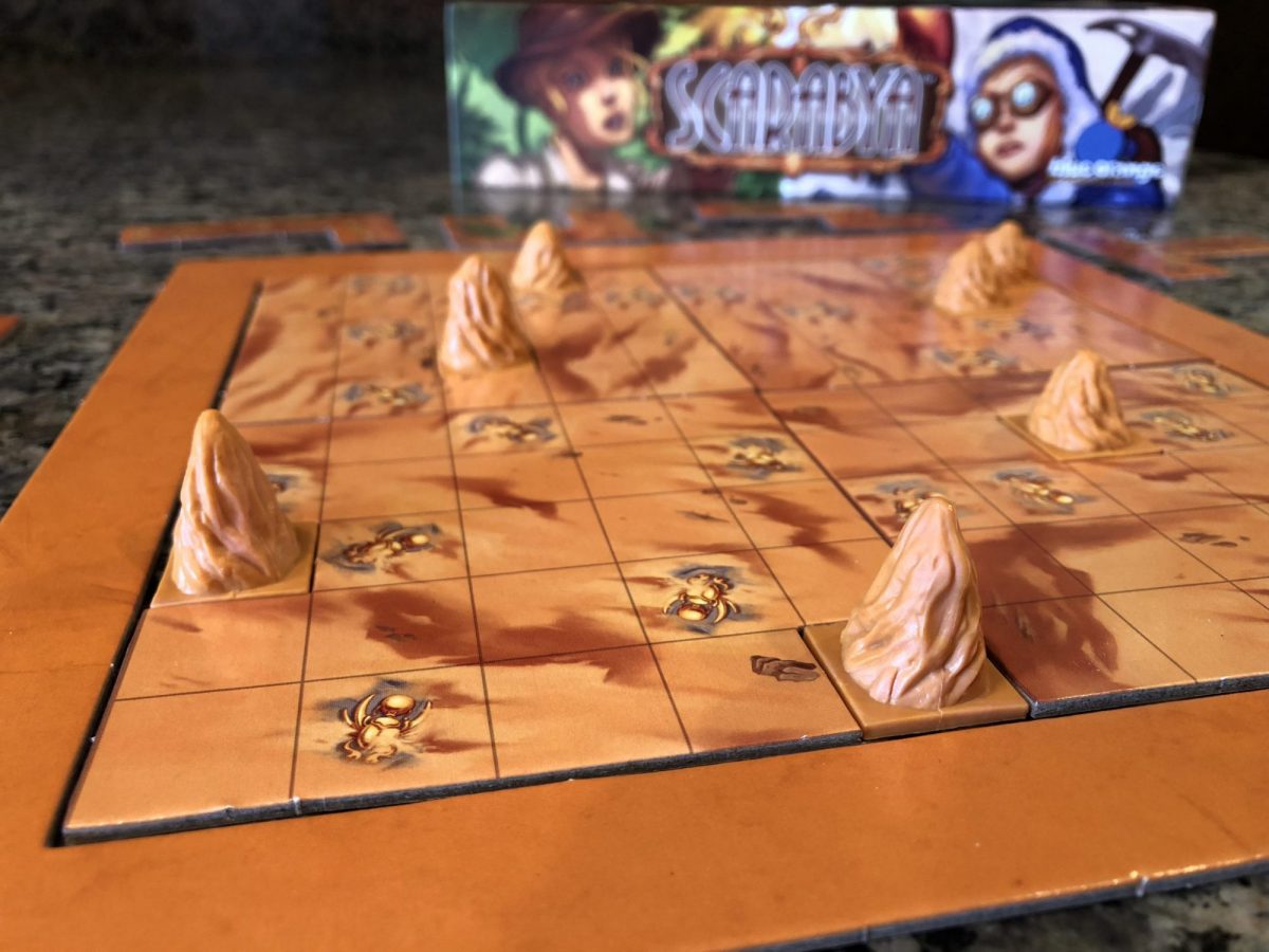 Scarabya Game Review – Meeple Mountain
