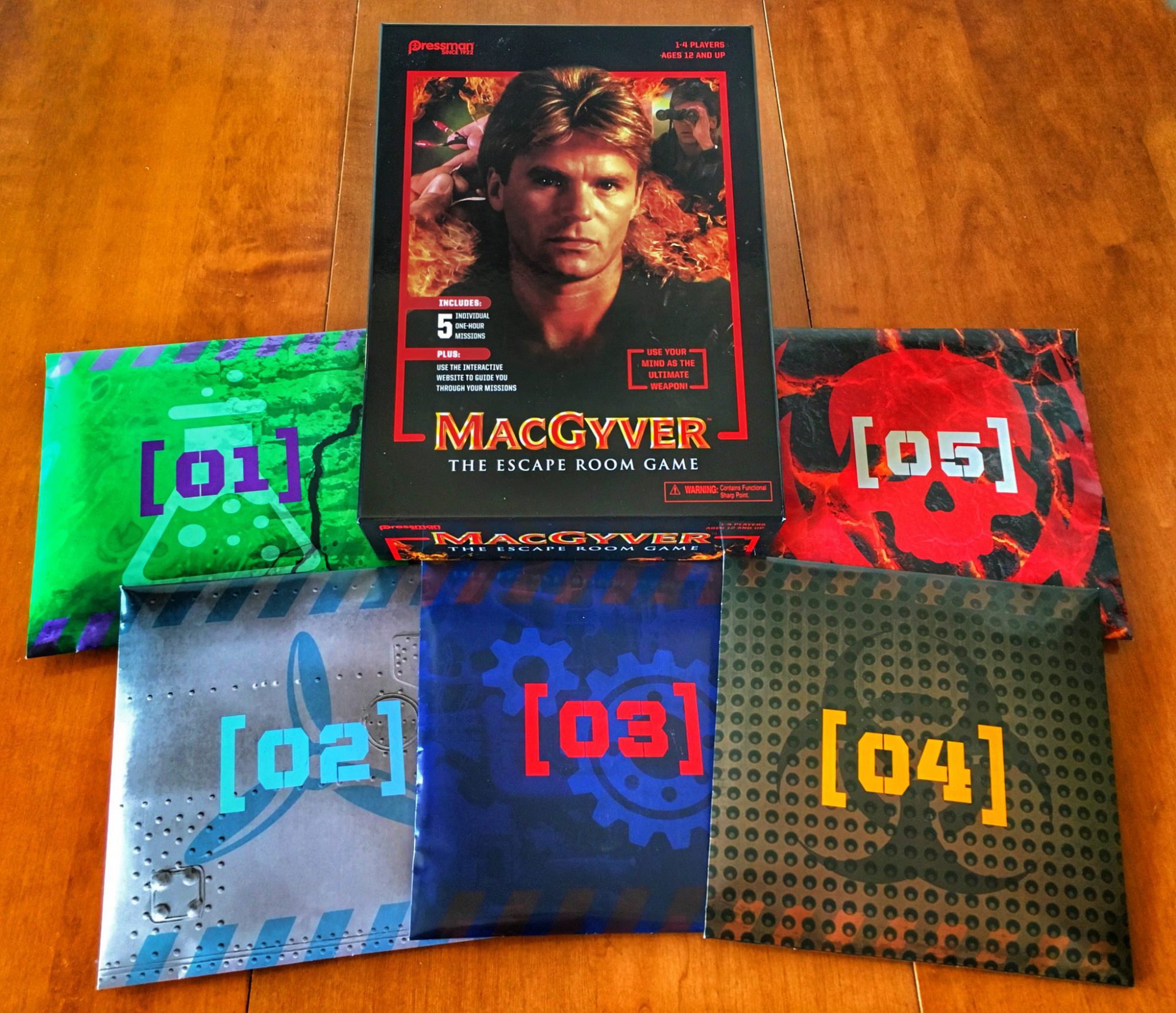 MacGyver: The Escape Room Game Review – Meeple Mountain