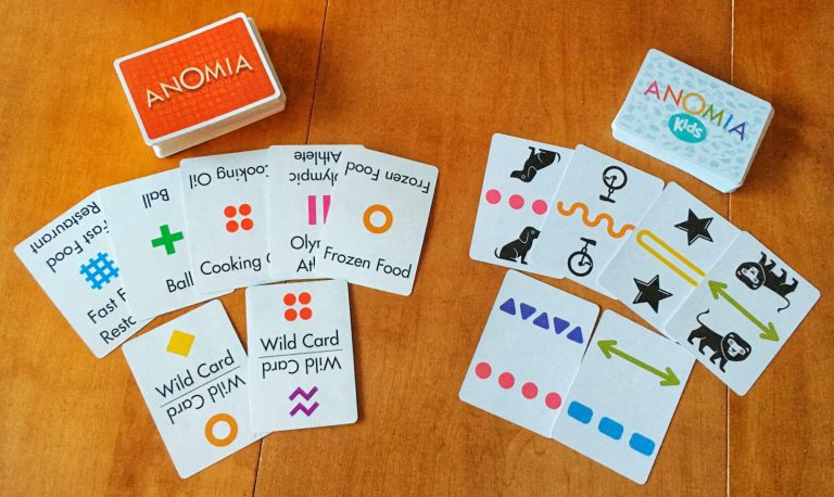 Anomia and Anomia Kids Game Review – Meeple Mountain