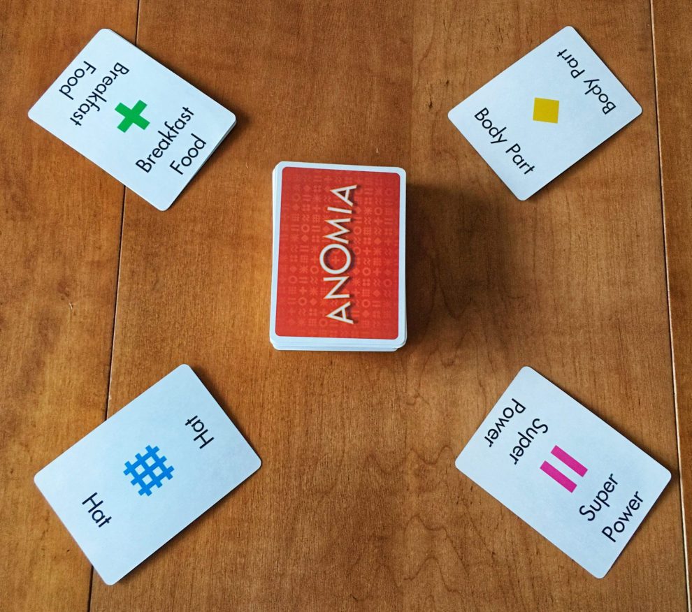 Anomia and Anomia Kids Game Review – Meeple Mountain