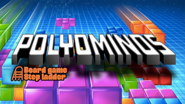 Board Game Step Ladder – Polyominos – Meeple Mountain