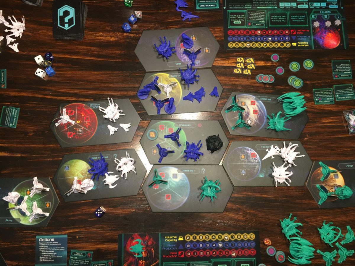 Hyperspace Game Review – Meeple Mountain