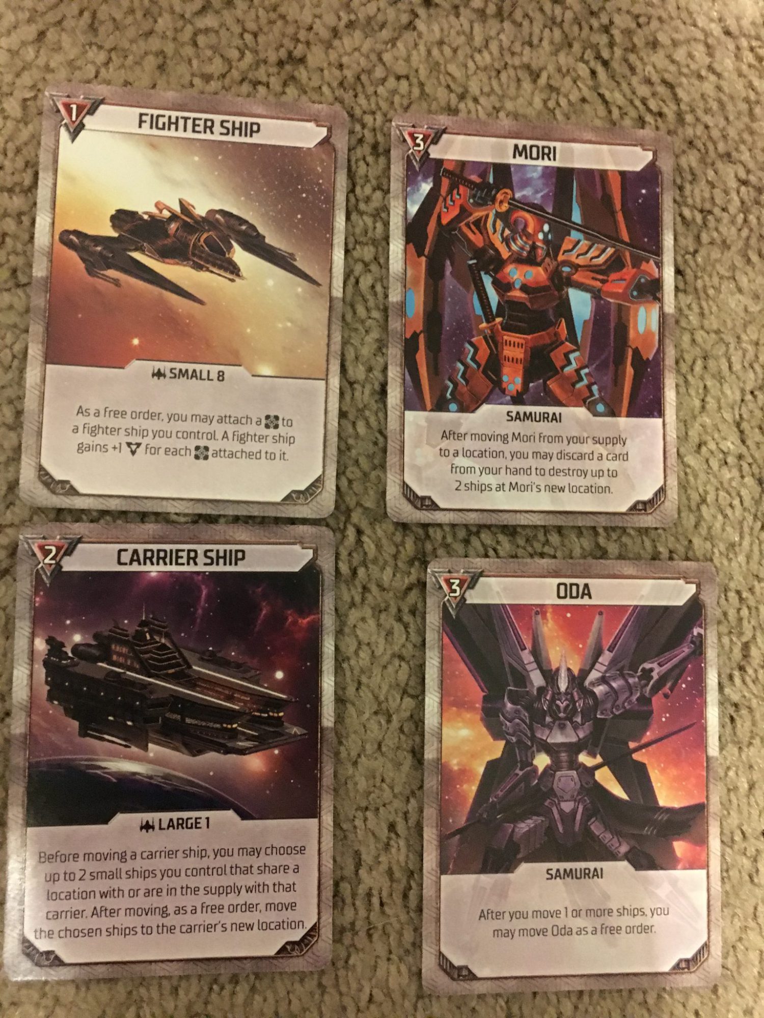 Starship Samurai: Shattered Alliances Expansion Game Review – Meeple ...