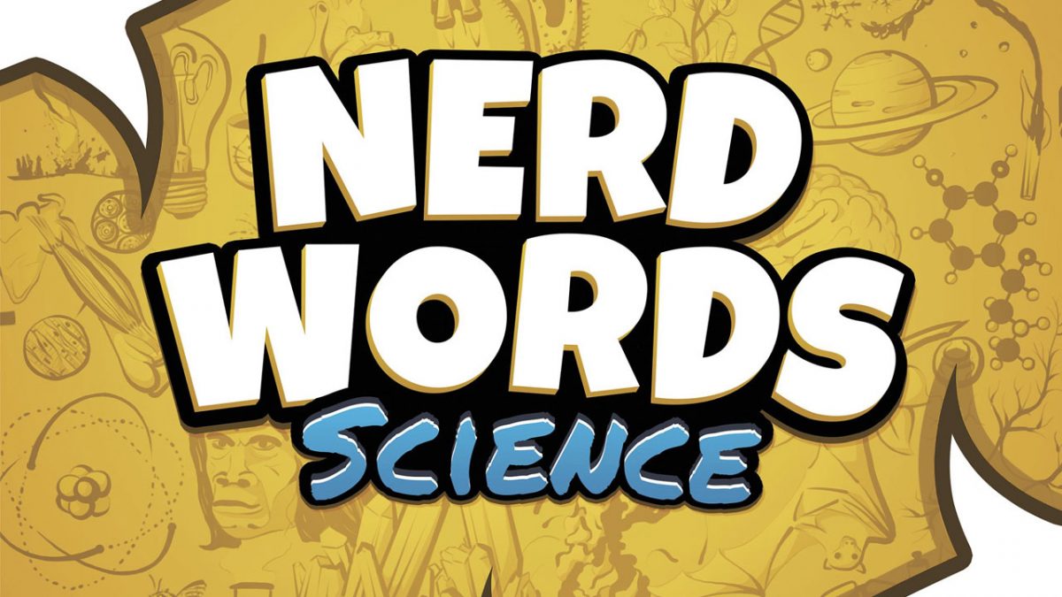 Nerd Words Science Game Review – Meeple Mountain