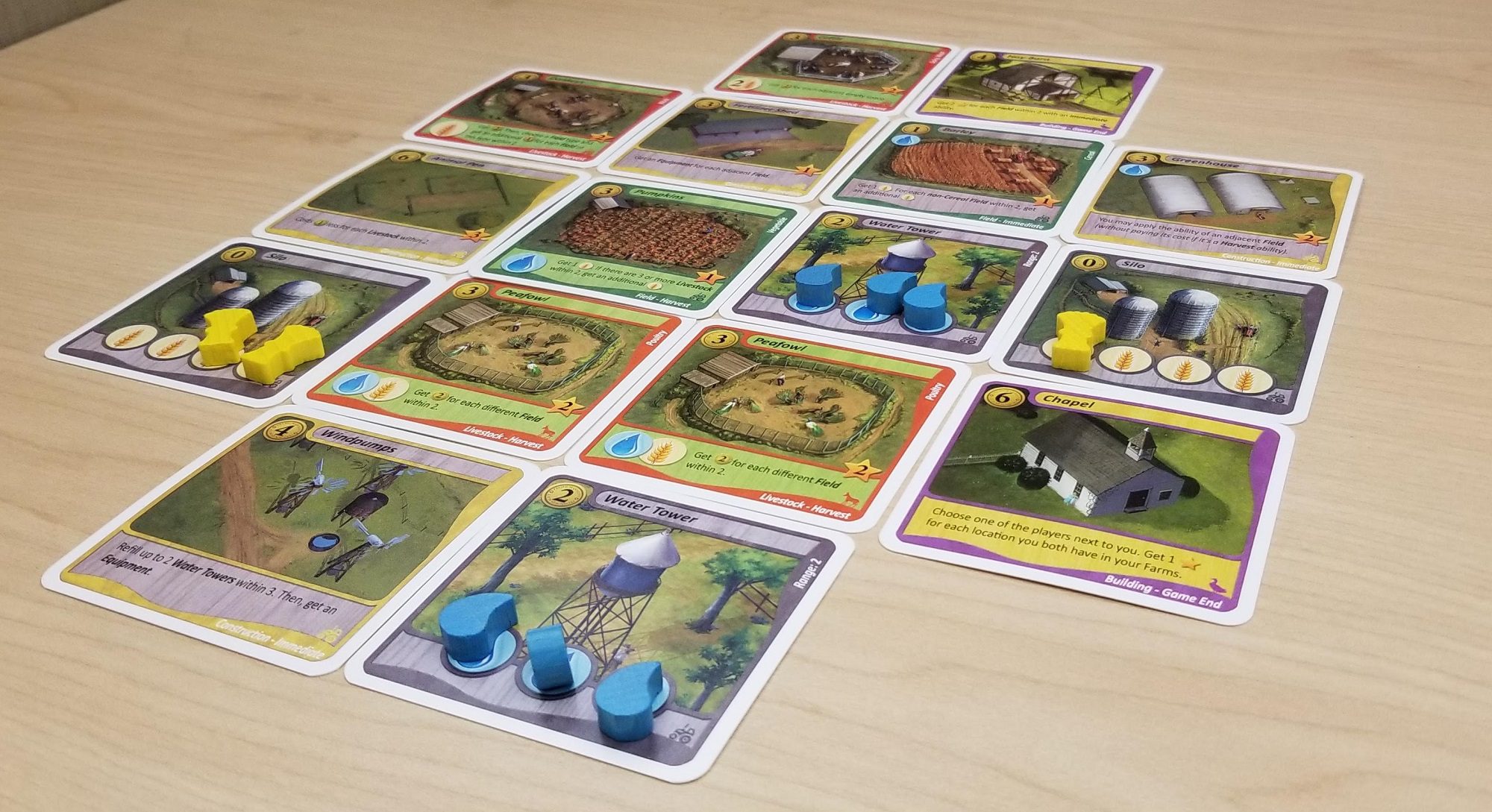 Board Game Step Ladder – Card Drafting – Meeple Mountain