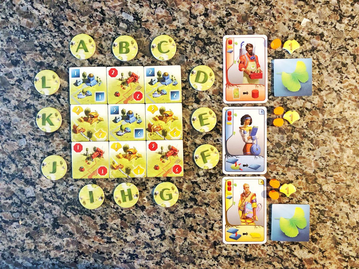Board Game Step Ladder – Card Drafting – Meeple Mountain