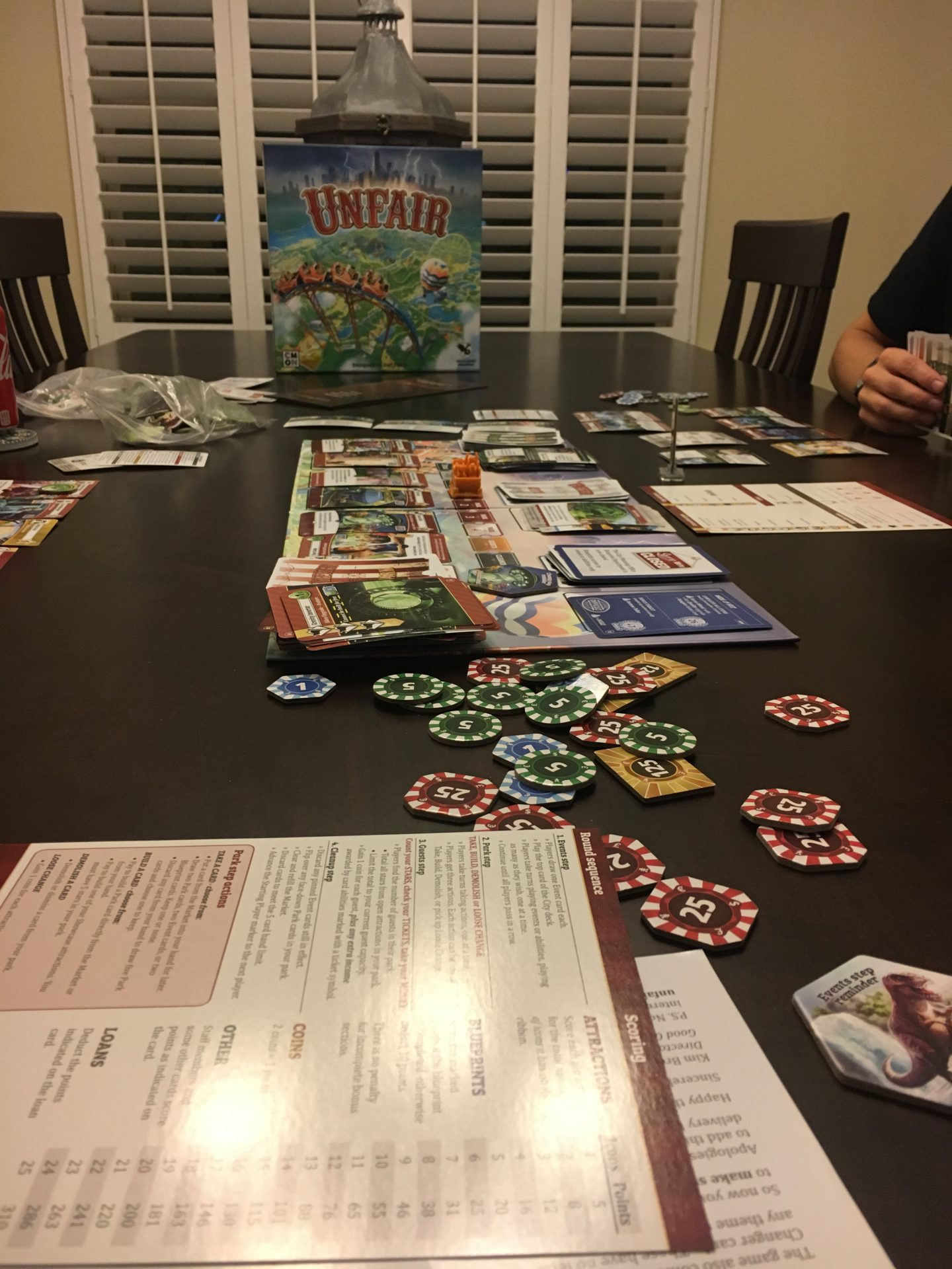 Unfair Game Review – Meeple Mountain