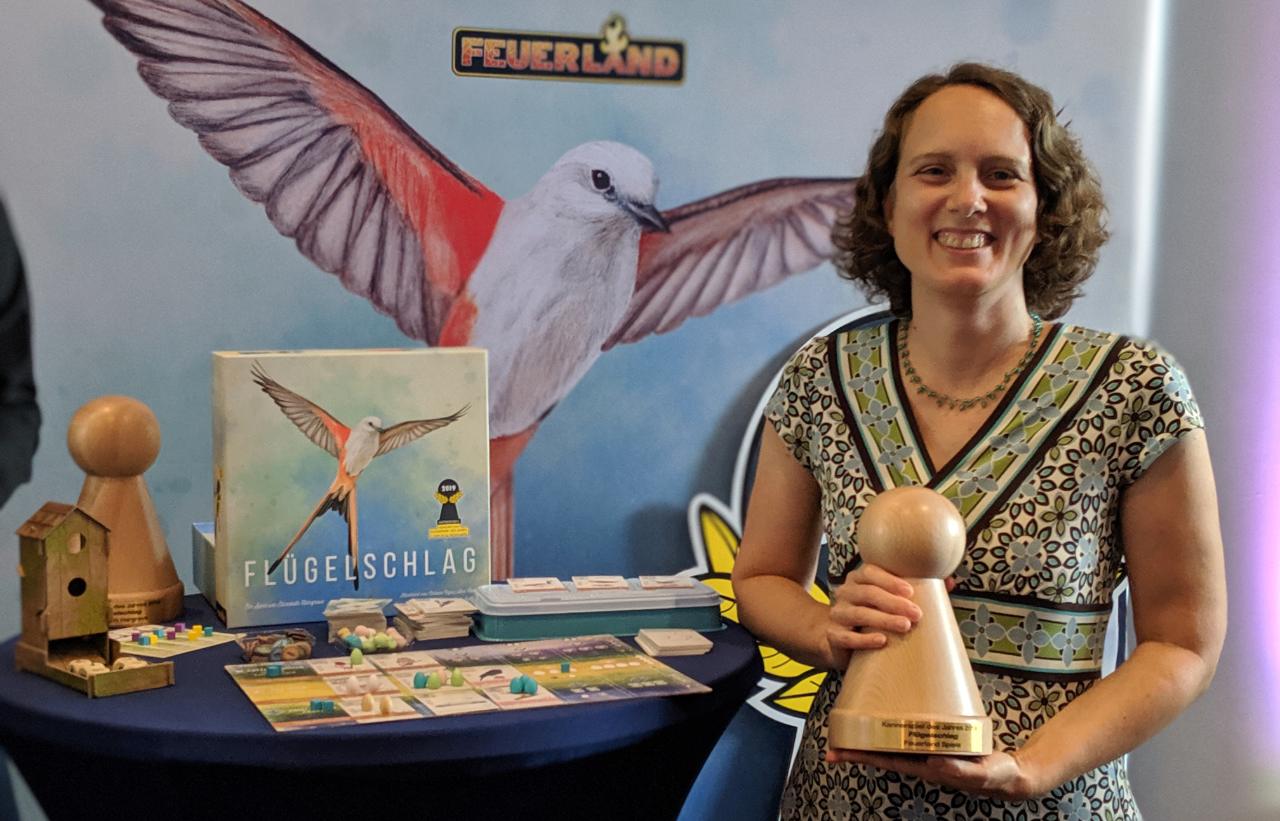 Taking Flight: Interview With Elizabeth Hargrave, 2019 Kennerspiel des ...