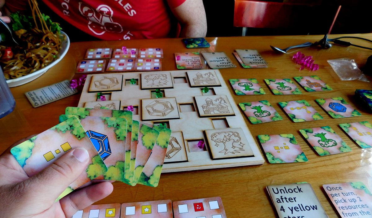 Hidden Paths – A First Look at a Beautiful Game – Meeple Mountain