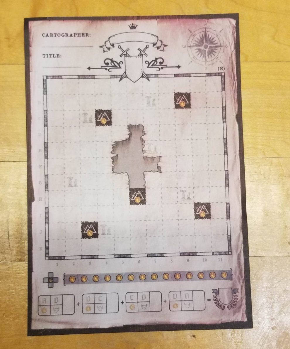 Cartographers Game Review – Meeple Mountain