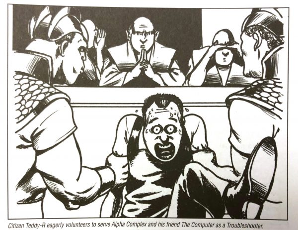 Paranoia RPG Game Review – Meeple Mountain