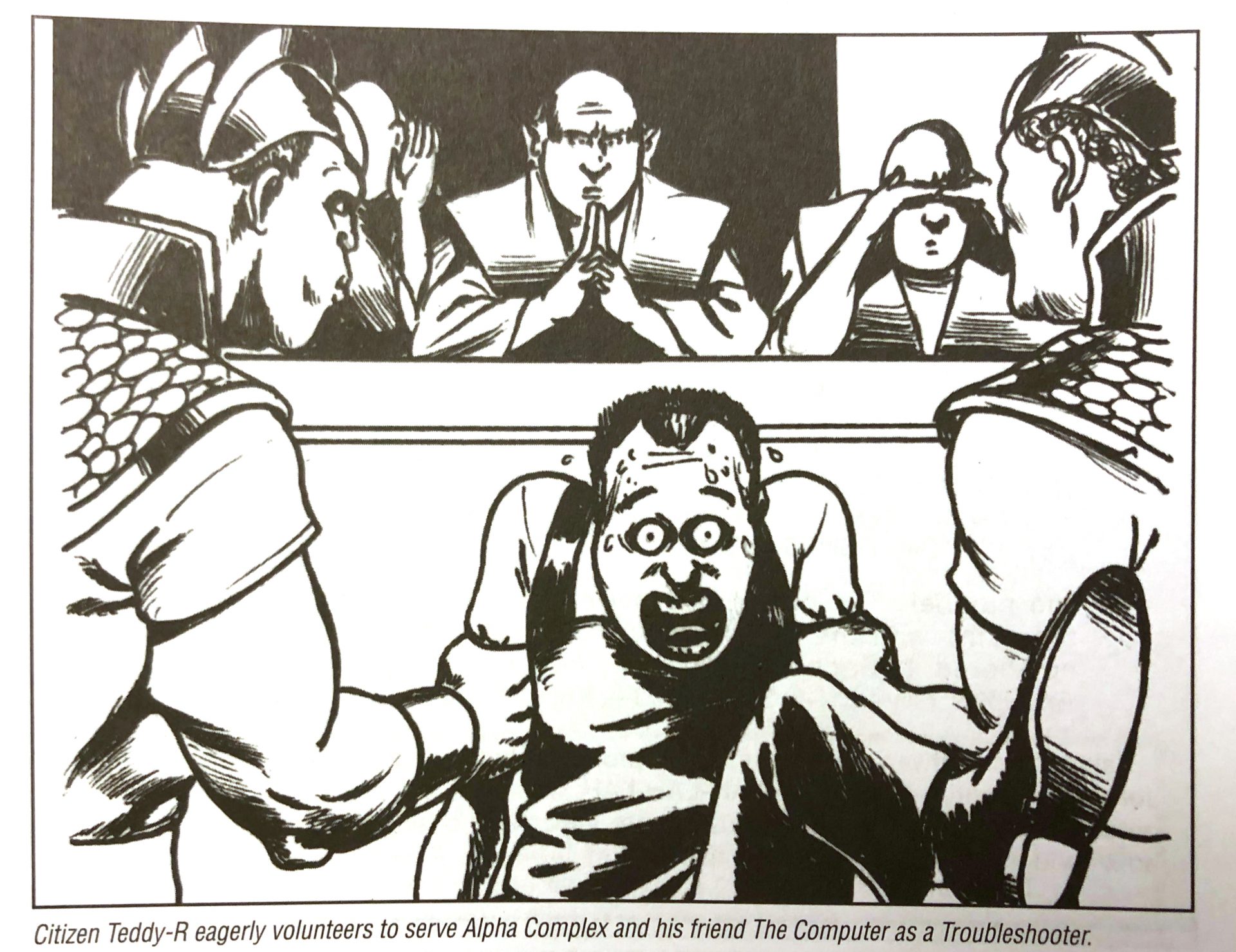 Paranoia RPG Game Review – Meeple Mountain