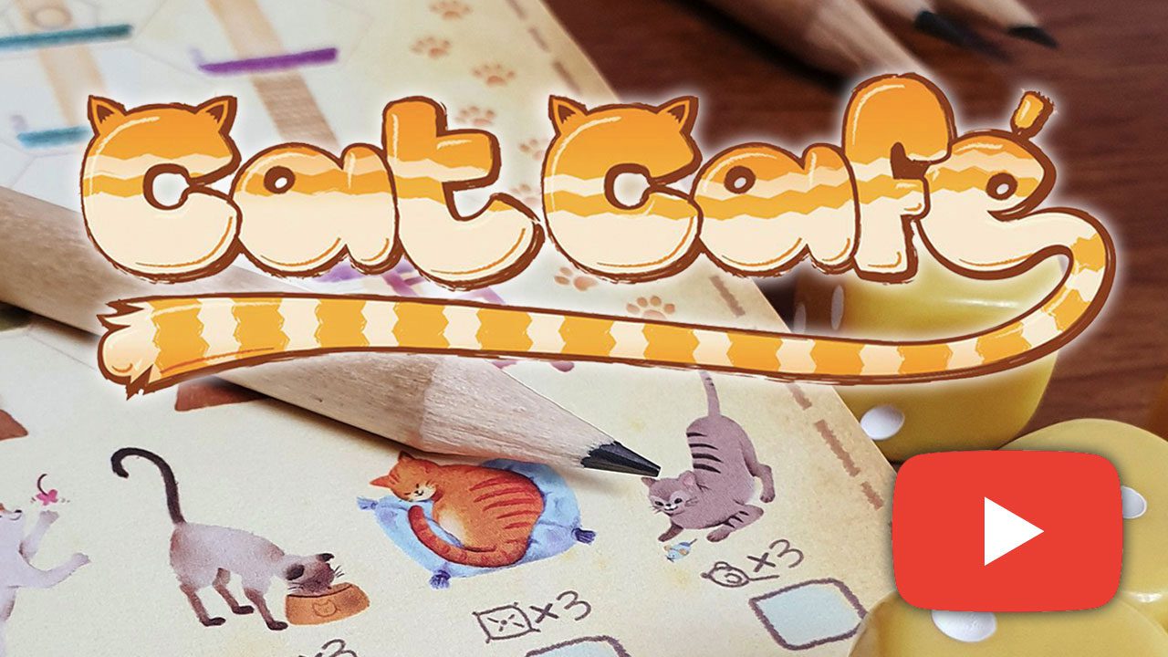 Cat Café Game Video Review – Meeple Mountain