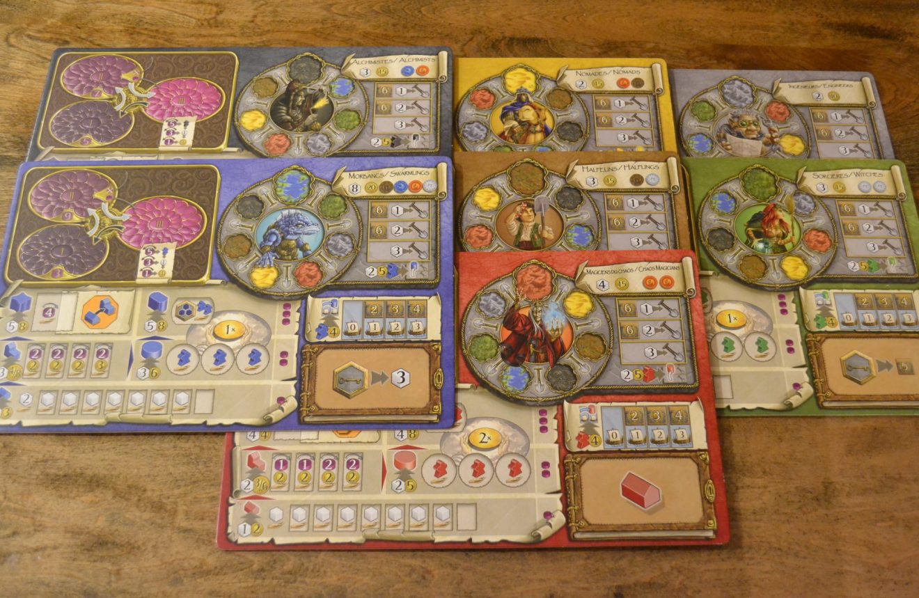 Board Game Step Ladder – Asymmetric Powers – Meeple Mountain