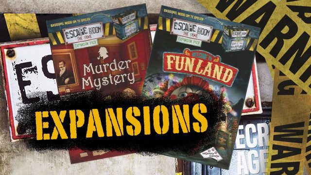 Escape Room: The Game Expansion Packs Game Review – Meeple Mountain