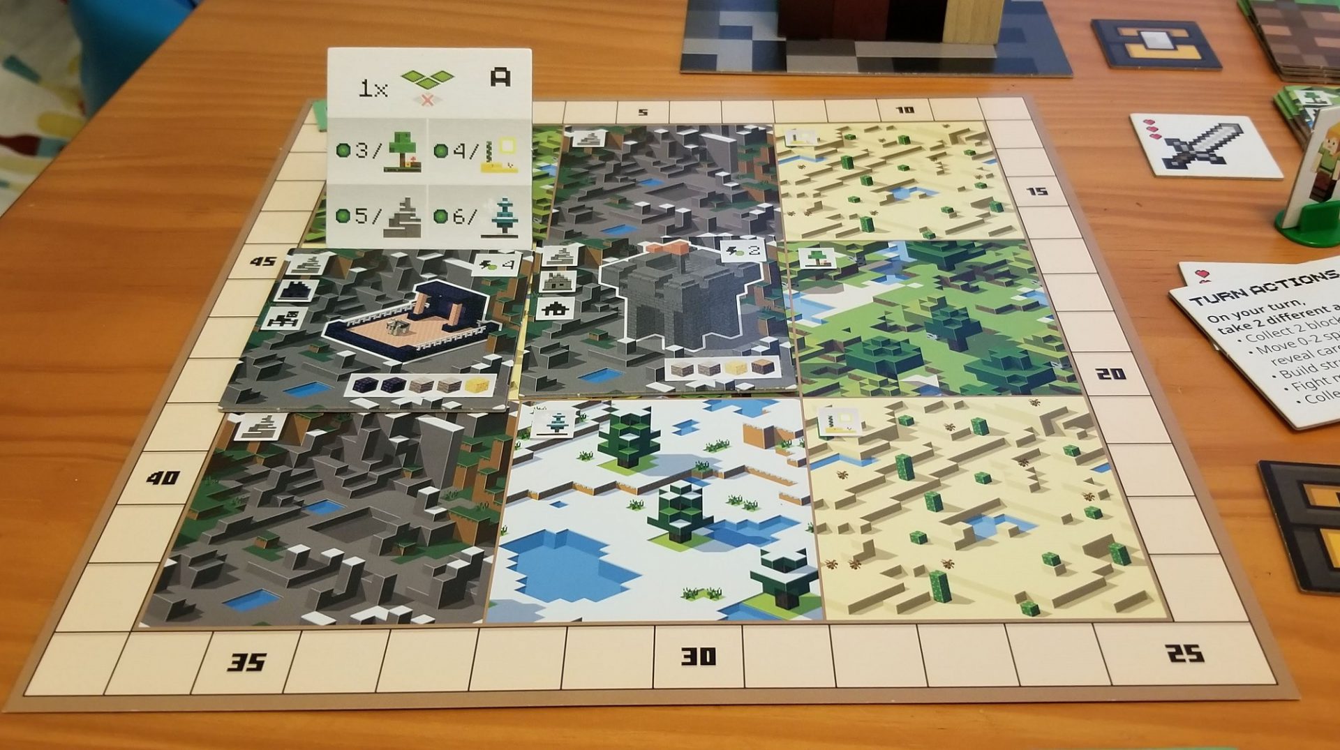 Minecraft: Builders & Biomes Game Review – Meeple Mountain