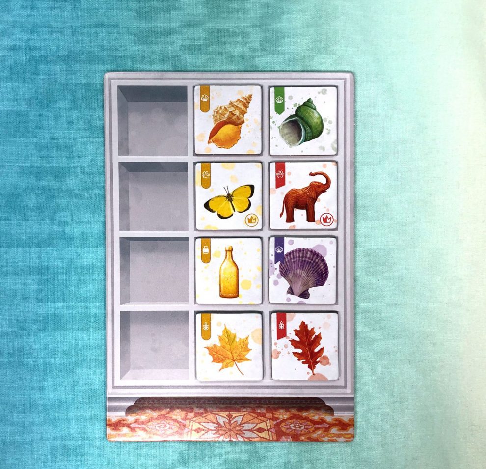 The Whatnot Cabinet Game Review – Meeple Mountain