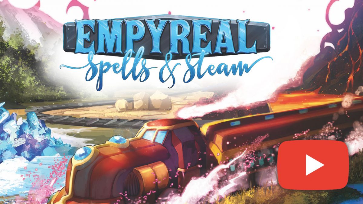 Empyreal: Spells & Steam Video Review & Unboxing – Meeple Mountain