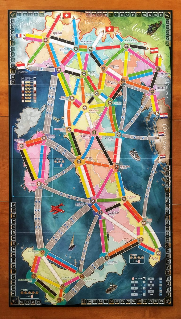 Ticket to Ride Map Collection: Volume 7 – Japan & Italy Game Review ...