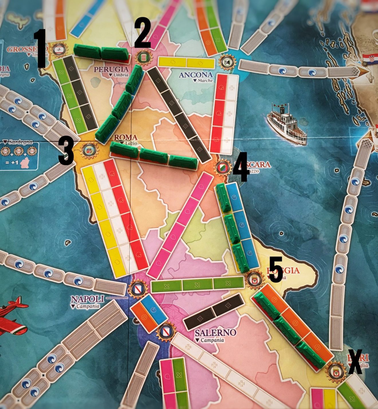 Ticket to Ride Map Collection: Volume 7 – Japan & Italy Game Review ...
