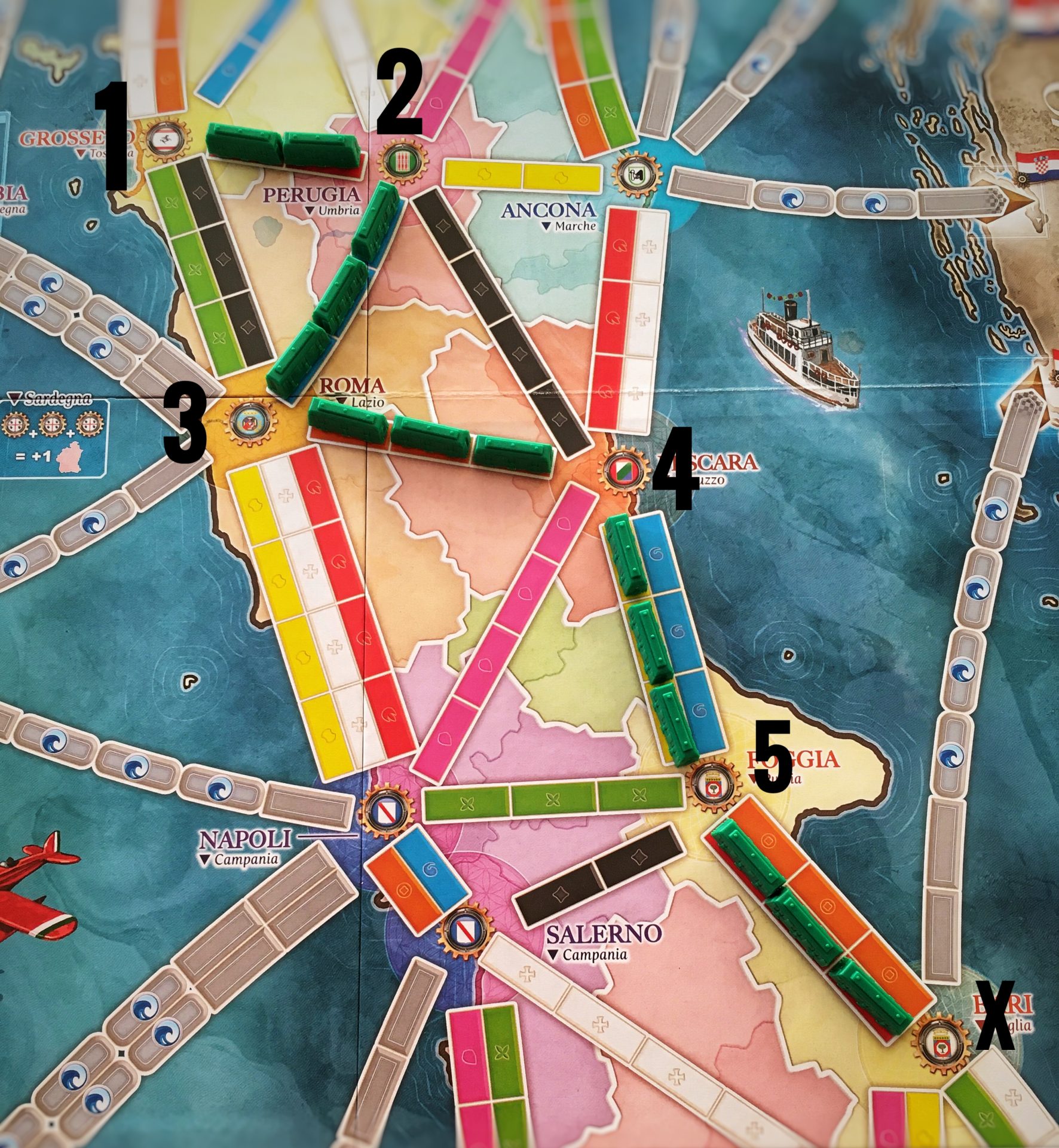 Ticket to Ride Map Collection: Volume 7 – Japan & Italy Game Review ...