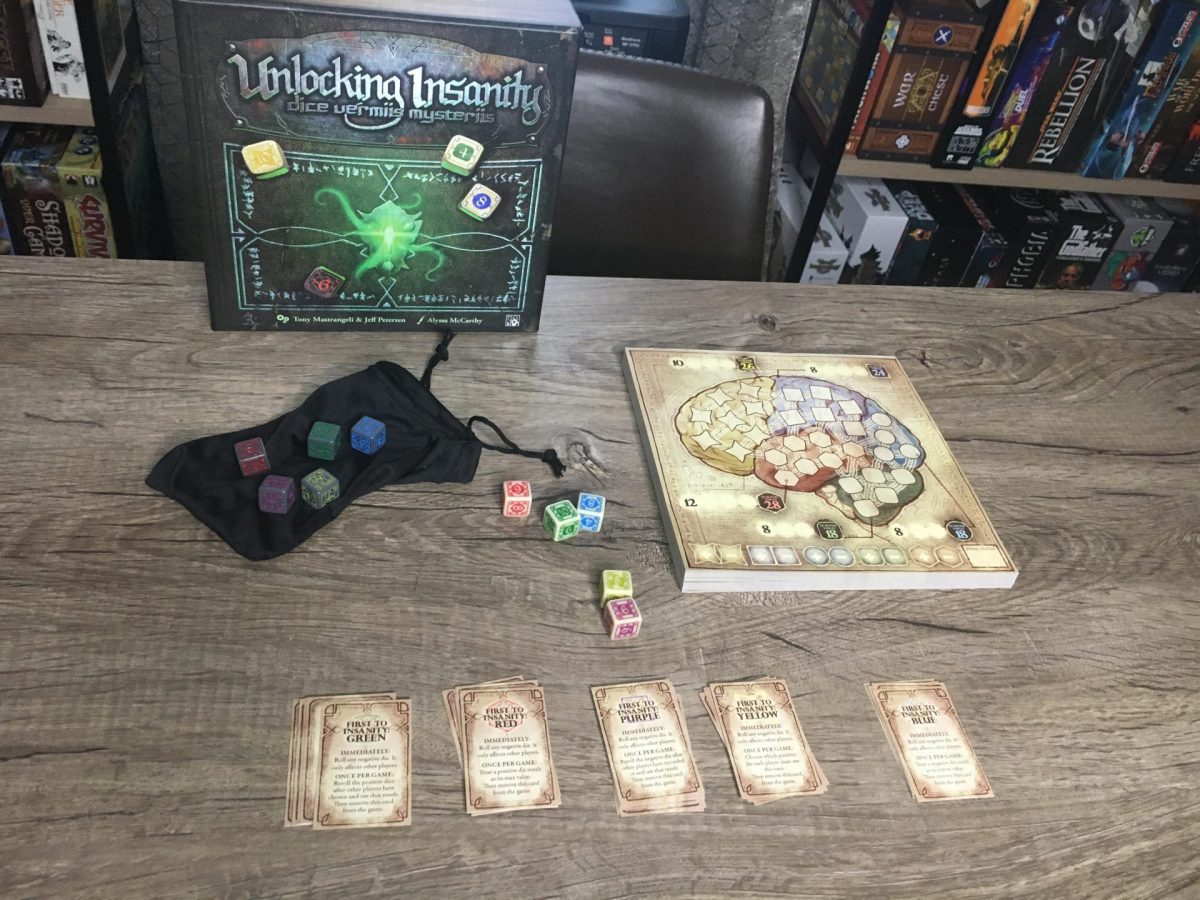 Unlocking Insanity Game Review – Meeple Mountain