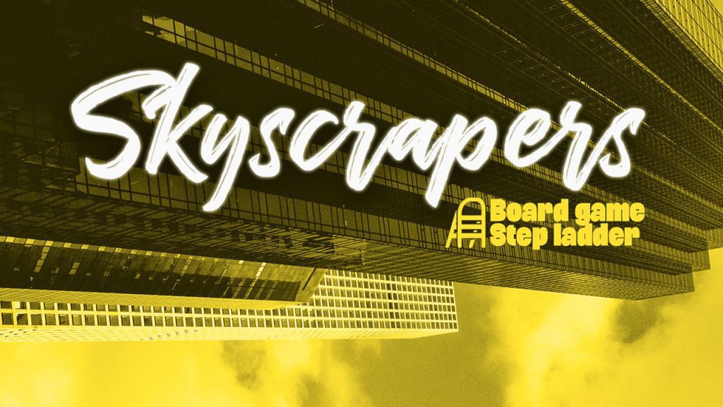 Board Game Step Ladder – Skyscrapers – Meeple Mountain