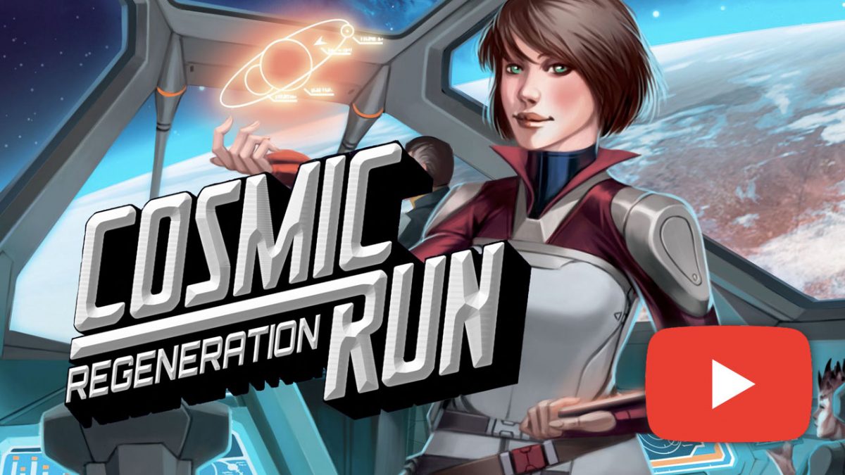 Cosmic Run: Regeneration Video Review & Unboxing – Meeple Mountain