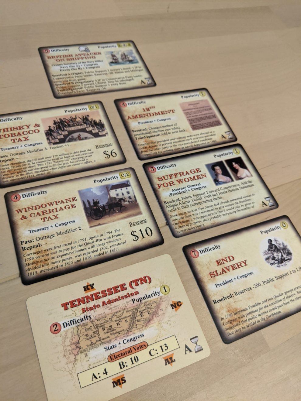 Founding Fathers Game Review – Meeple Mountain