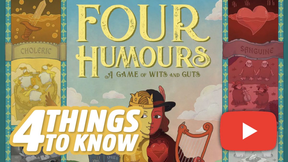 Four Humours Game Video Review – Meeple Mountain