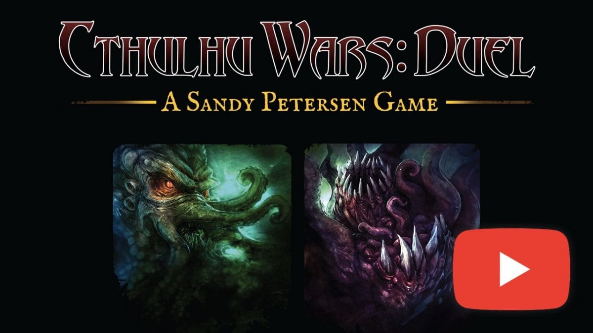 Cthulhu Wars: Duel Game Video Review – Meeple Mountain