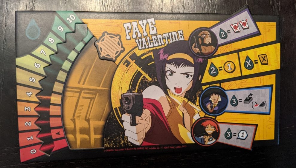 Cowboy Bebop: Space Serenade Game Review – Meeple Mountain