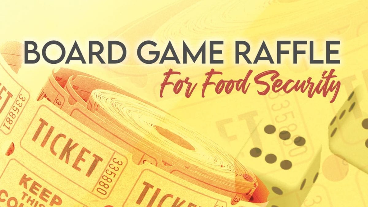 Board Game Raffle for Food Security – Meeple Mountain