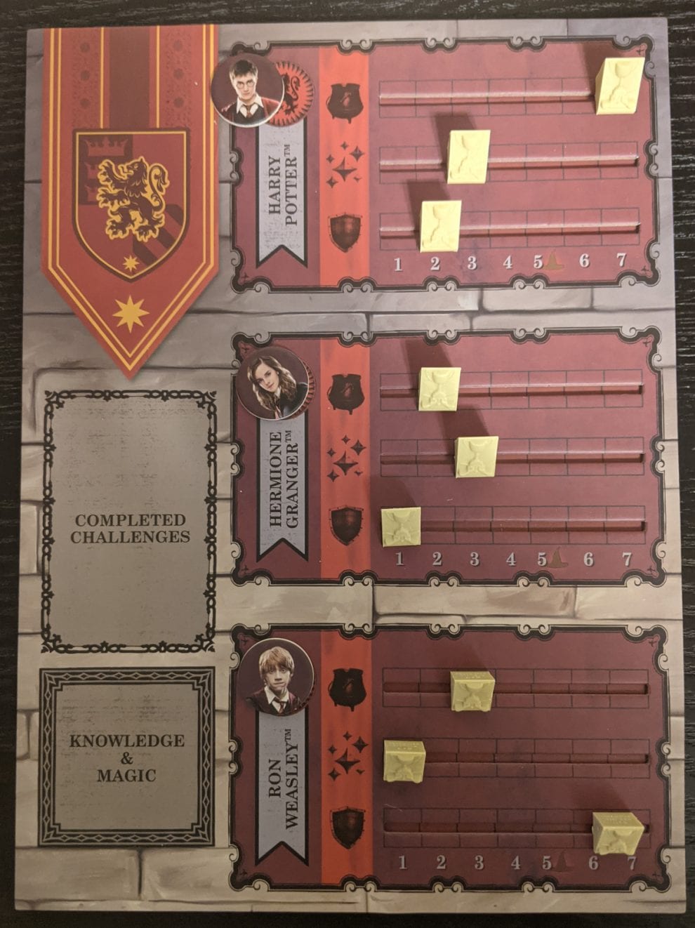 Harry Potter House Cup Competition Game Review – Meeple Mountain