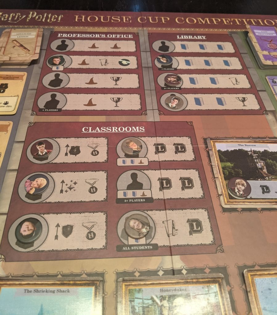 Harry Potter House Cup Competition Game Review – Meeple Mountain