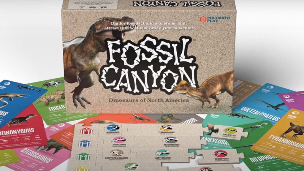 Fossil Canyon Game Review – Meeple Mountain