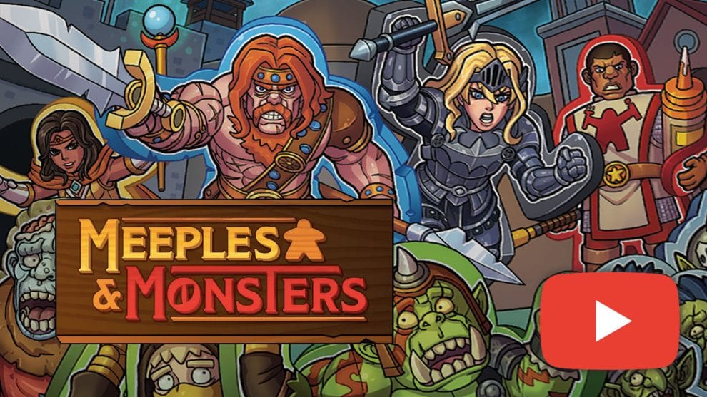 Meeples & Monsters Game Video Review – Meeple Mountain